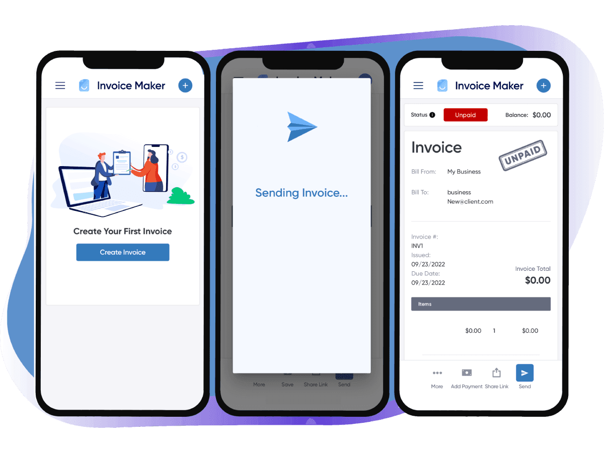 Mobile App | Invoice Maker